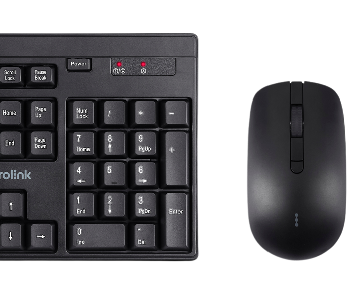 Prolink | Wireless Multimedia Desktop Combo of Mouse and Keyboard