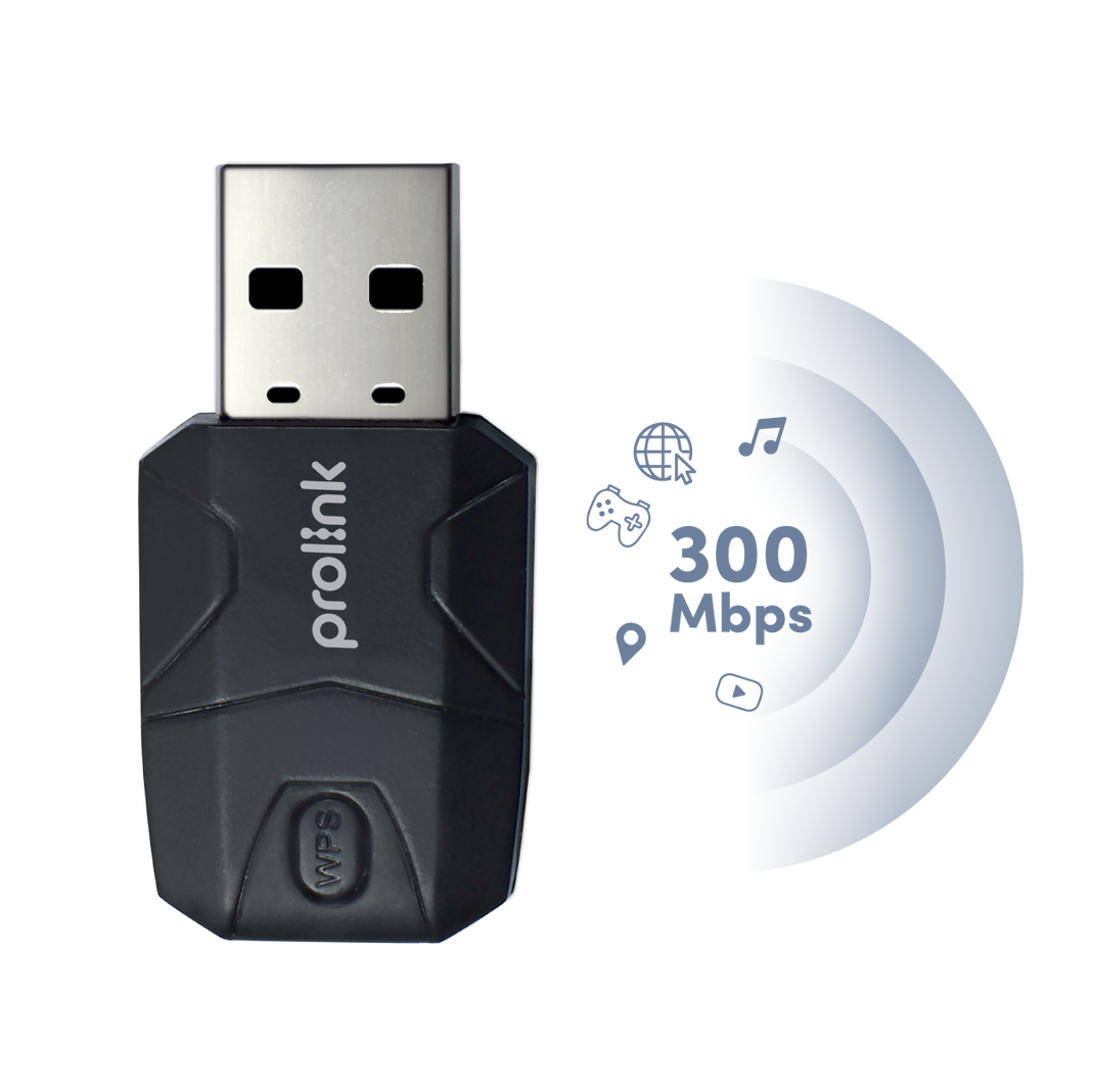Prolink | 300Mbps Wireless USB Adapter