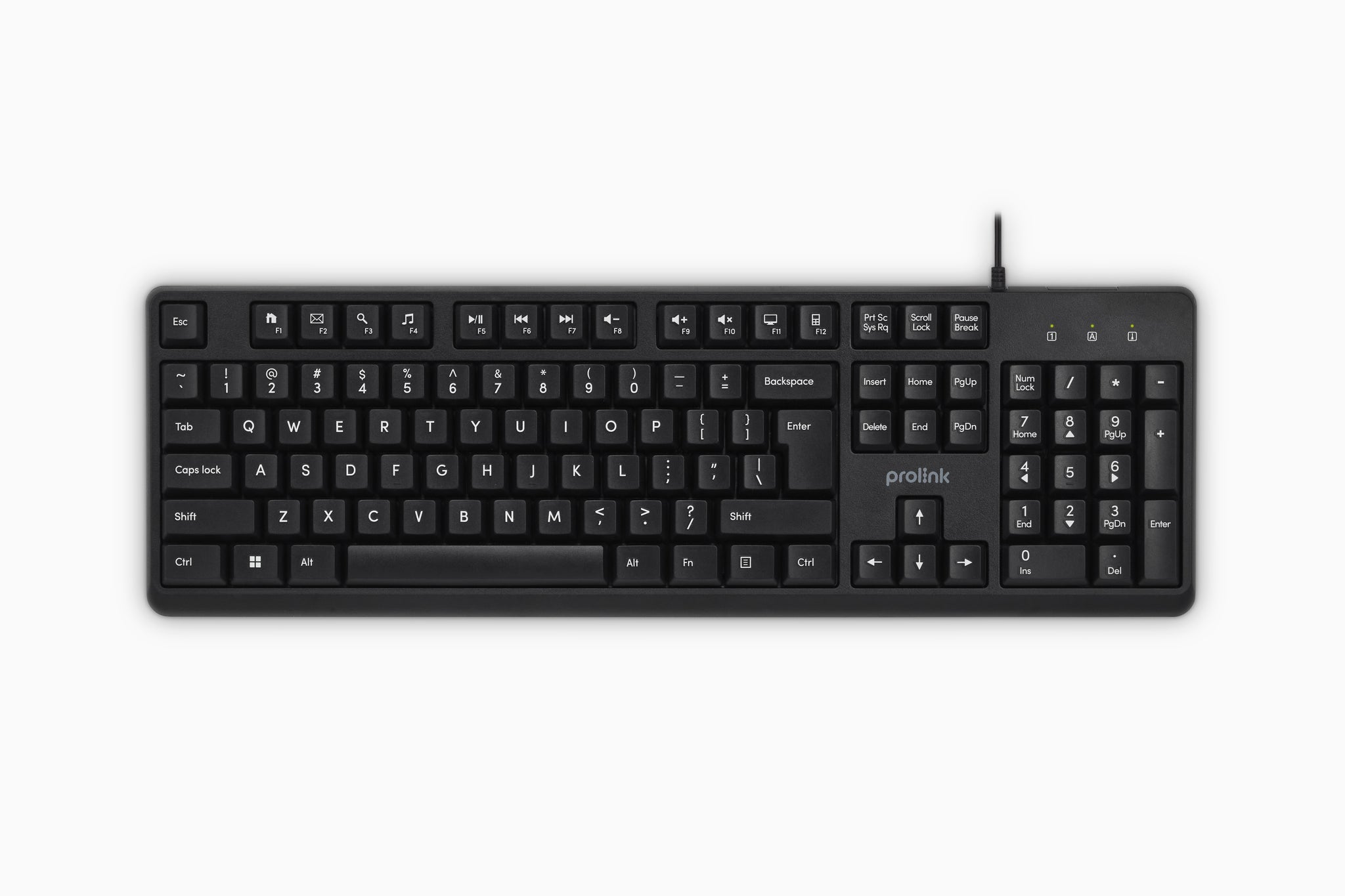 Wired Multimedia Keyboard – Prolink