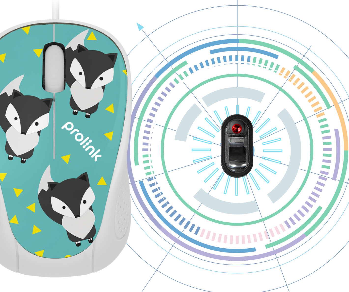 Prolink | Artist Series Wired Optical Mouse