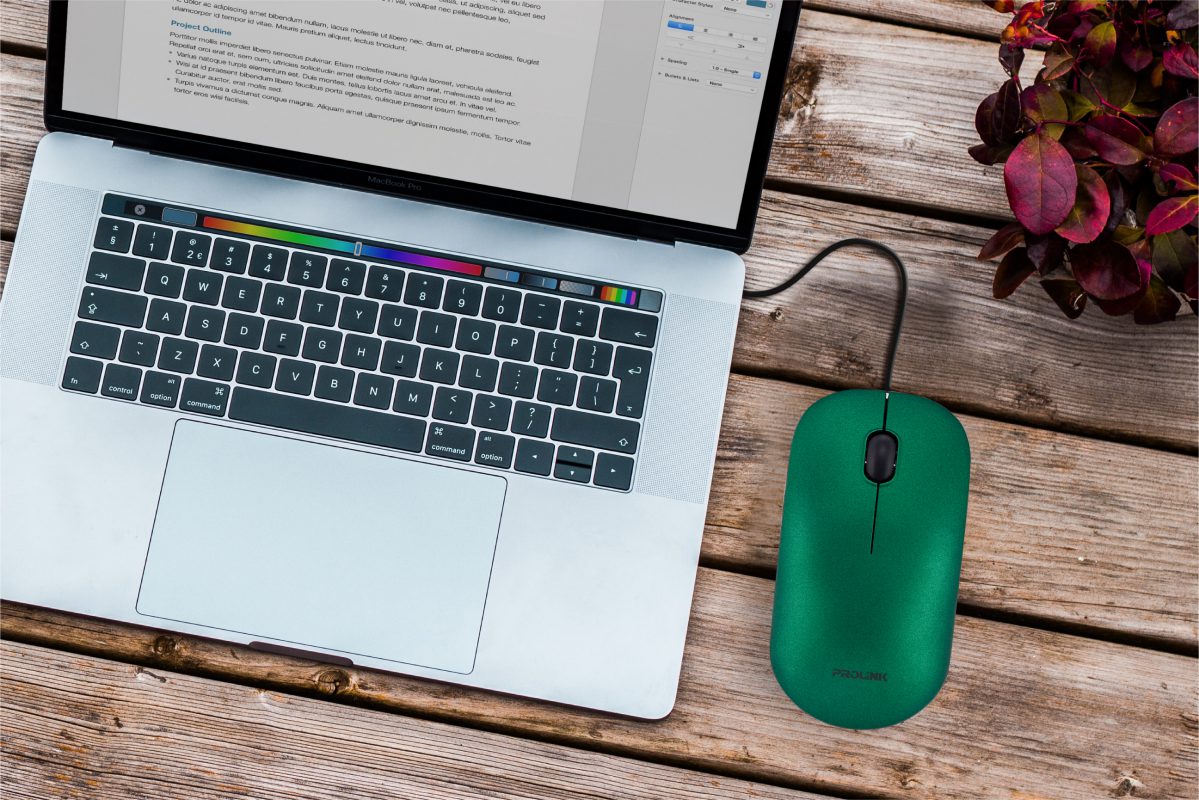 Prolink | Optical Mouse - 1200DPI Optical Sensor