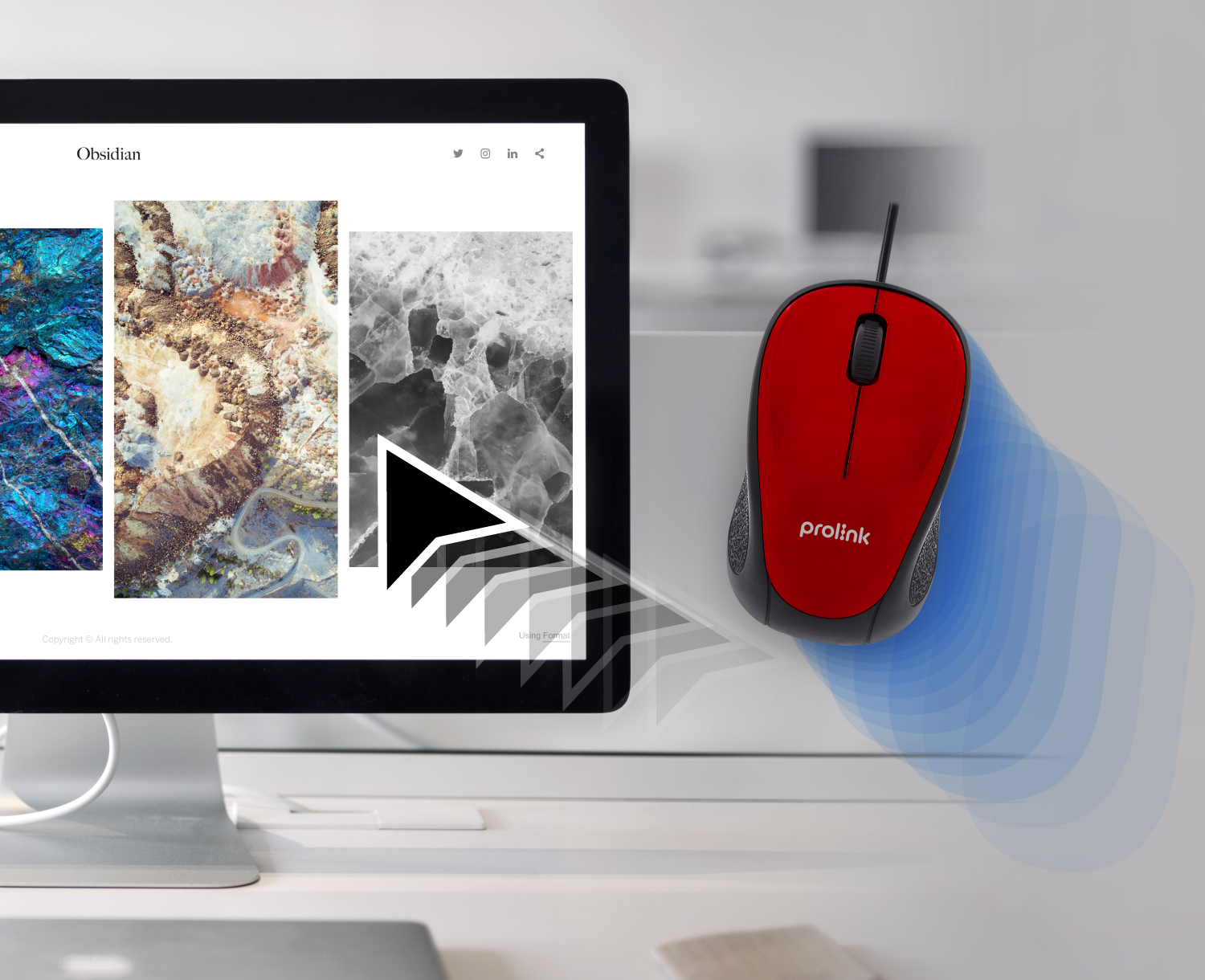 Prolink | Wired Mouse - 1000 DPI