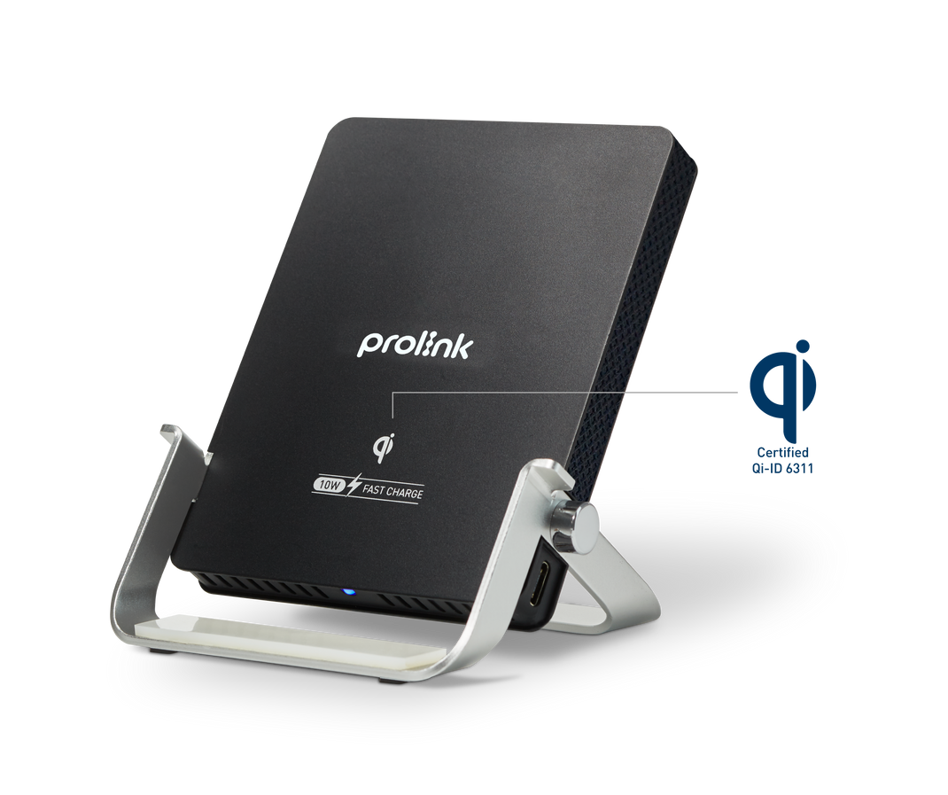 Prolink | 10W Qi Wireless Charging Stand