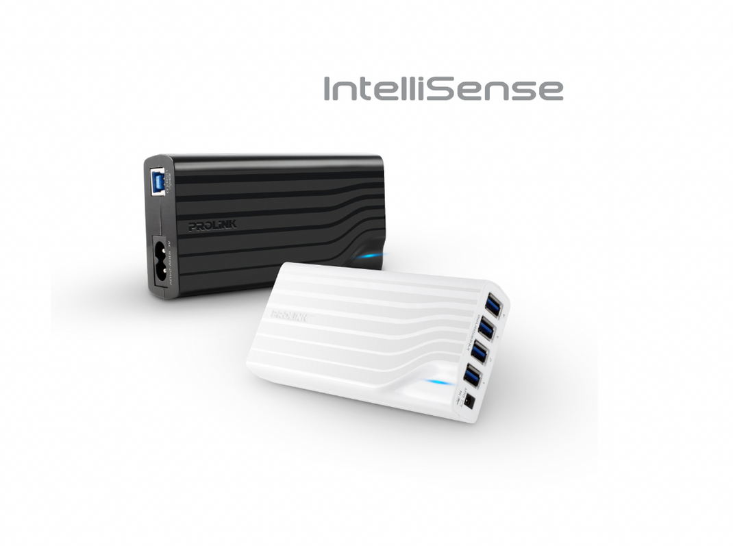 Prolink | 4-in-1 Powered USB3.0 Hub/Quick and Notebook Adapter Combo