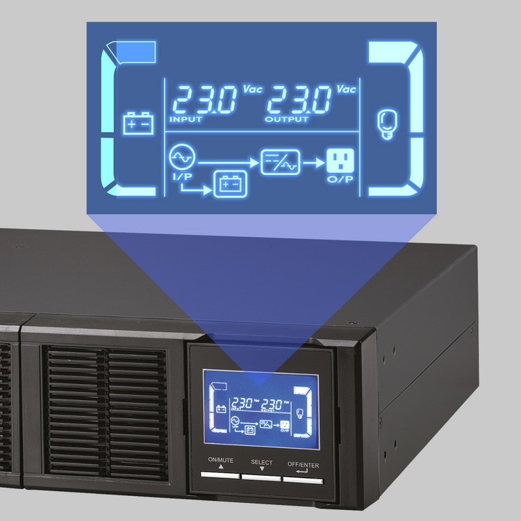 Prolink | Professional II+ Series (1P/1P) – Rack/Tower 1KVA to 10KVA