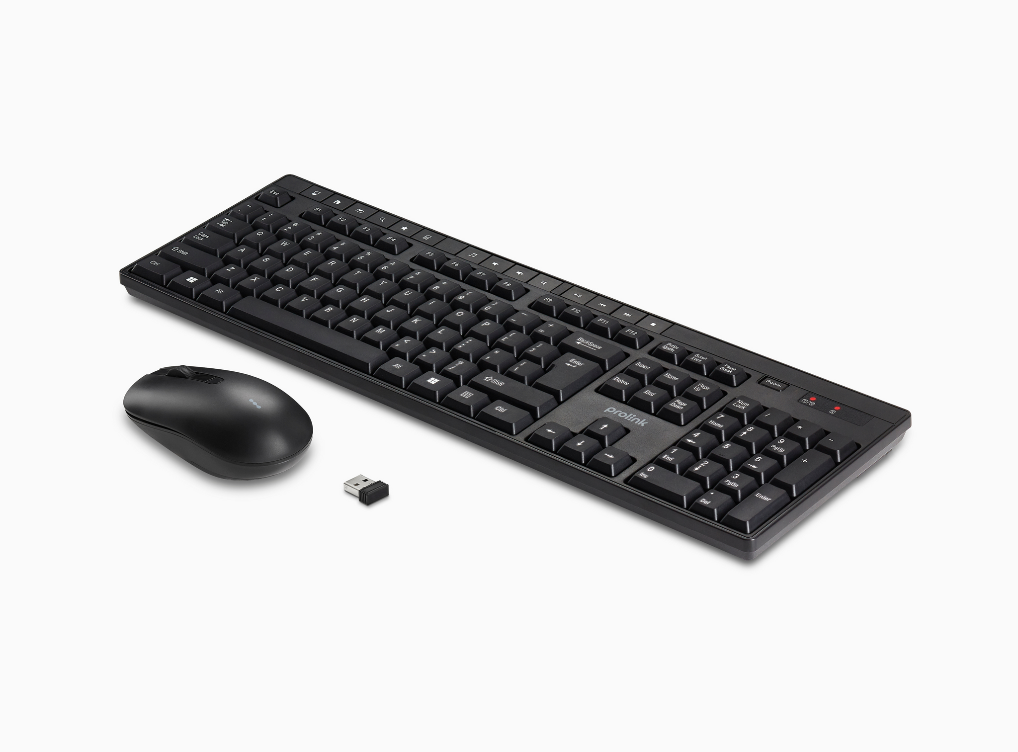 Prolink | Wireless Multimedia Desktop Combo of Mouse and Keyboard