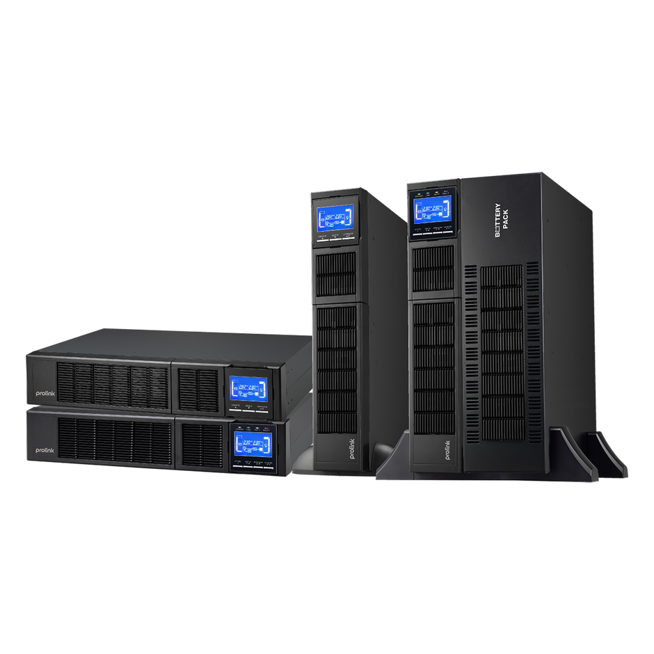 Prolink | Professional II+ Series (1P/1P) – Rack/Tower 1KVA to 10KVA
